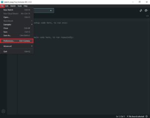 Lighting Up the Onboard LED of the ESP-01 Board
