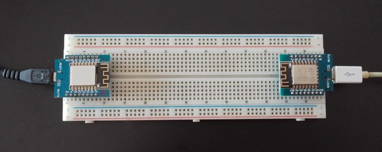 Two ESP8266 and ESP-NOW: Transmitting Int, Char and String
