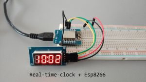 Real-Time Clock with an ESP8266 + TM1637 + NTPClient - EdgeMicroTech