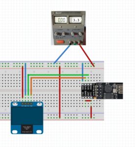 Connect ESP01 to an OLED Display